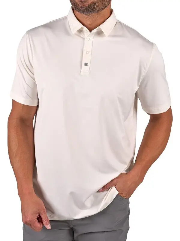 BLACK CLOVER Crockett Polo - Vanilla
