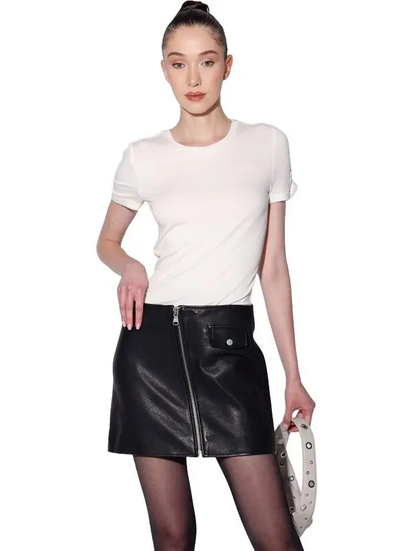 Walter Baker Josephine Mini Skirt - Black