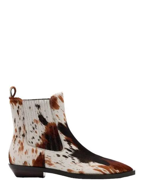 MARC NOLAN Savannah Ankle Boots - Tiger Horse