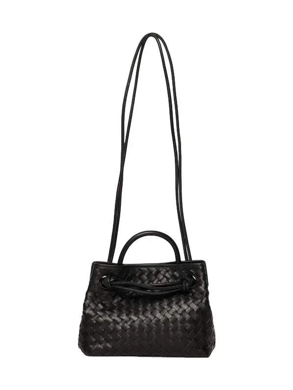 Walter Baker Leather Mini Tote - Black