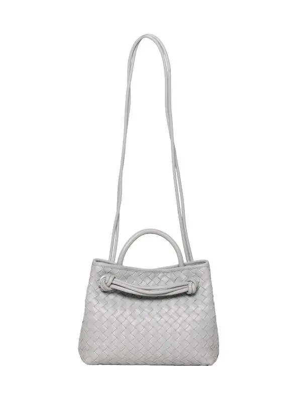 Walter Baker Leather Mini Tote - Elephant Grey