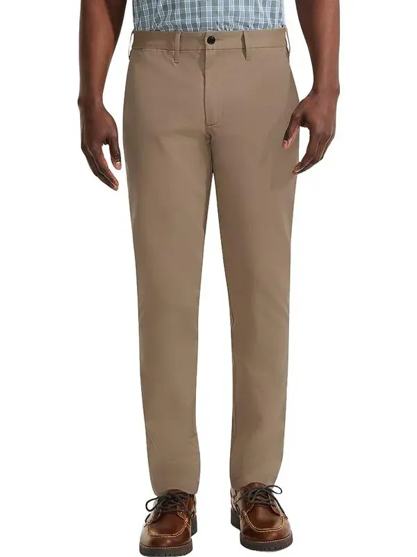 LANDS' END Travel Kit Slim Fit Chino Pant - Khaki