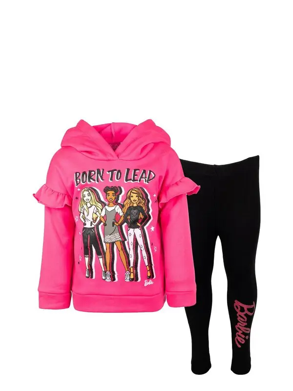 BARBIE Hoodie And Leggings Set - Black