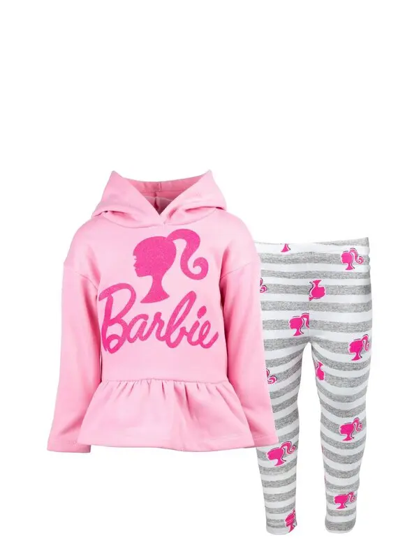 BARBIE Hoodie And Leggings Set - Pink