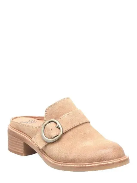 SOFFT Tiffany Buckle Clogs - Cognac