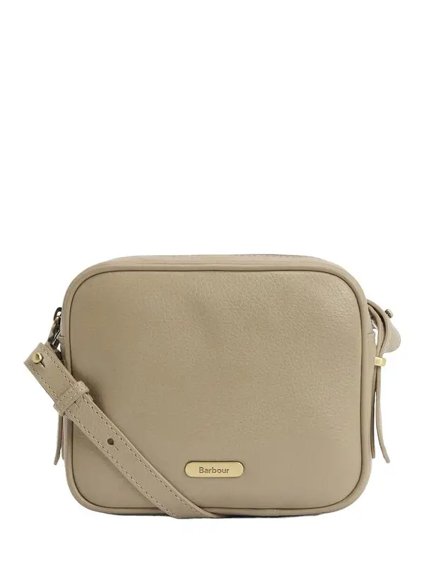 Barbour Daphne Leather Crossbody Bag - Dune