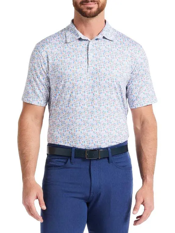 Robert Graham High Spirits Polo - White Multi