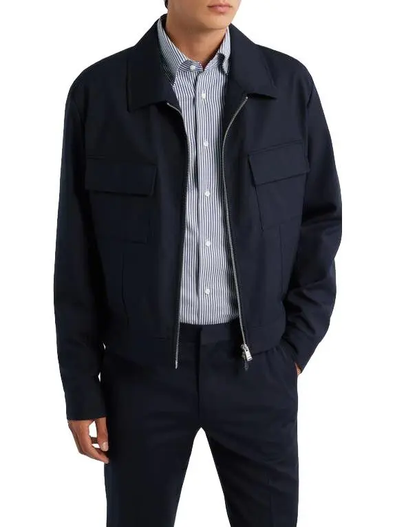 Hugo Boss Casper Wool Jacket - Dark Blue