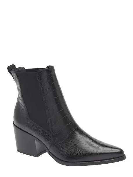 Paul Green Cojo Chelsea Boot - Black Croco