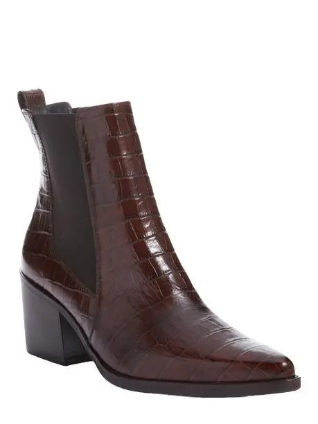 Paul Green Cojo Chelsea Boot - Cigar Antic Croco