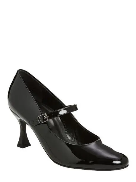 Paul Green Cassie Mary Jane Pump - Black Soft Patent