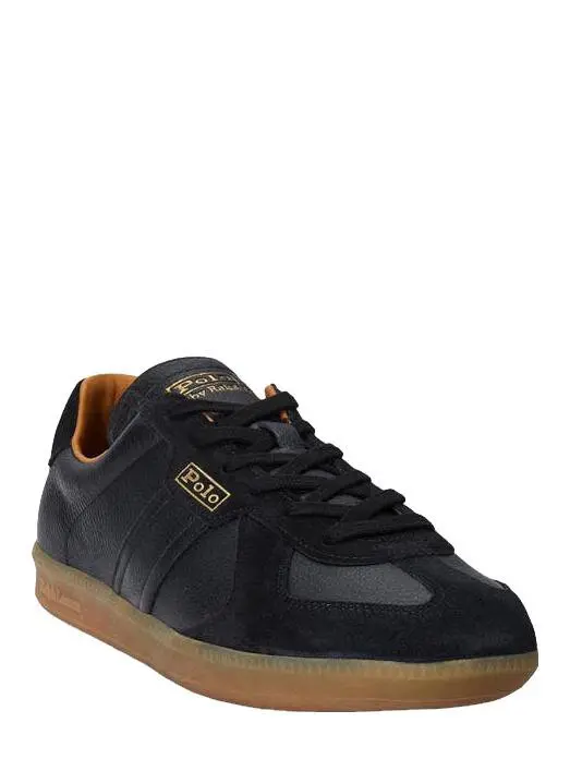 Polo Ralph Lauren Field Court 100 Leather Sneaker - Black