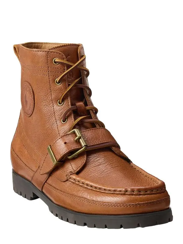 Ralph Lauren Ranger Belted Boot - Polo Tan