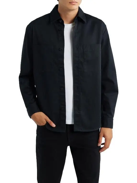 BOSS Owen Cotton Button-up Shirt - Black