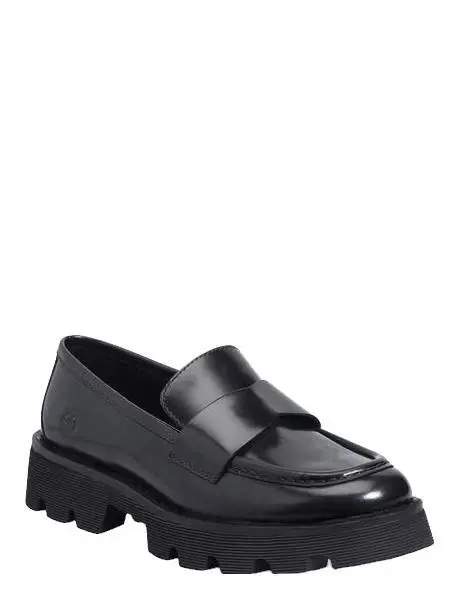 BØRN Sigge Lug Sole Loafer - Black Brush Off