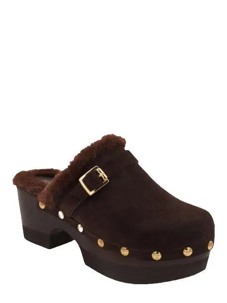 Andre Assous Orla Platform Clogs - Chocolate