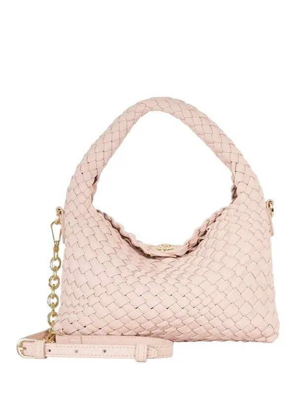 Dune London Woven Top Handle Bag - Blush