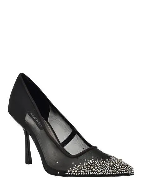 Nine West Jamiey Pointed Toe Pump - Black
