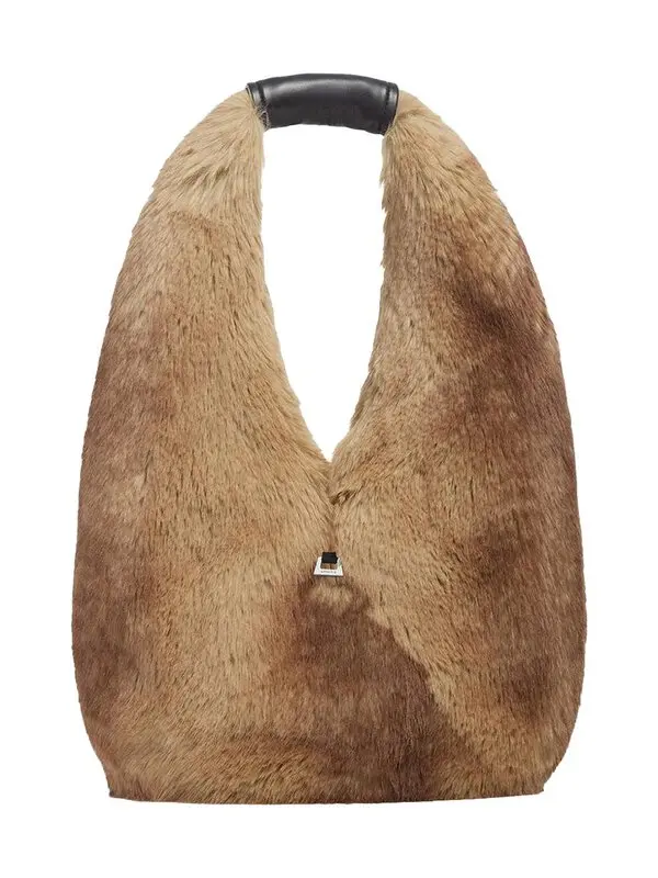 Apparis Colette Faux Mink Ring Bag - Blonde Mink