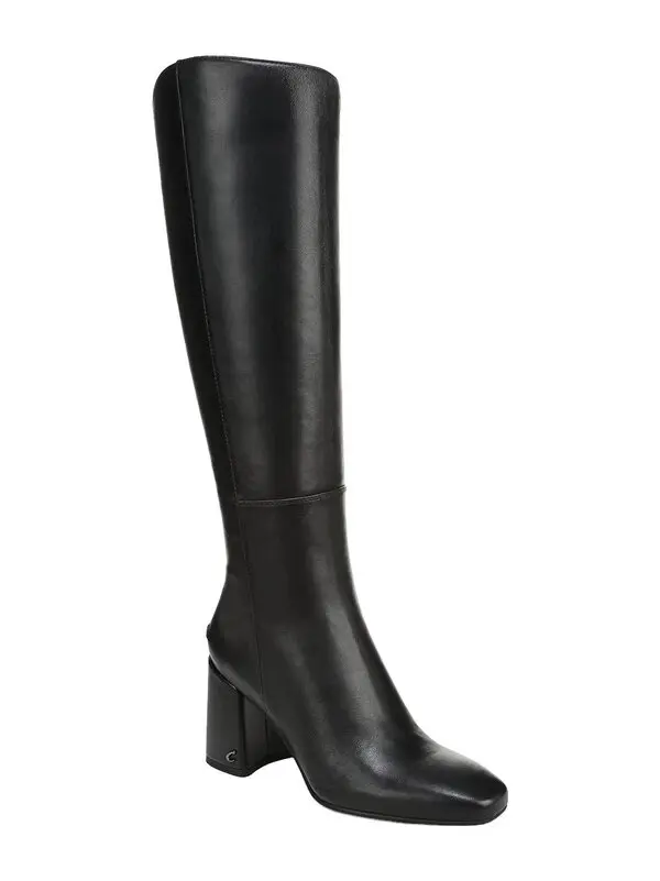 CIRCUS NY BY SAM EDELMAN Billie Knee High Boot - Black Leather