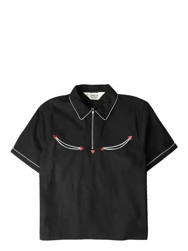 BRAIN DEAD Flying Tiger Shirt - Black