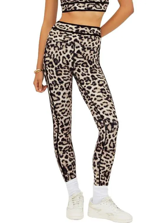 Beach Riot Solara Print Leggings - Mystic Leopard