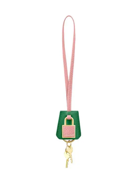MAISON DE SABRE Padlock Charm - Emerald Lily