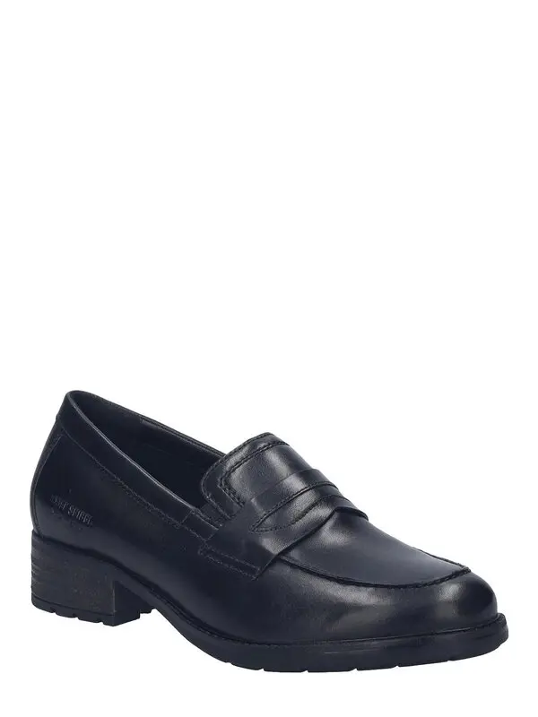 Josef Seibel Penny Loafer - Black