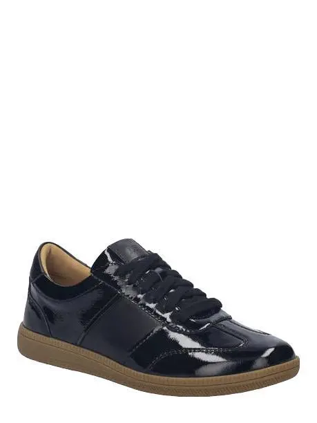 Josef Seibel Leather Sneaker - Black Patent