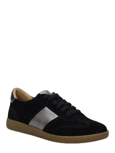 Josef Seibel Leather Sneaker - Black