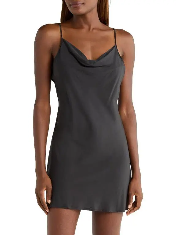 Natori Sleek Chemise - Black