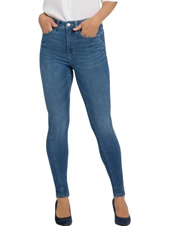 NYDJ Ami Twist Seam High Waist Skinny Jeans - Lake Notre Dame