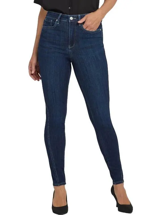 NYDJ Ami Twist Seam High Waist Skinny Jeans - Midnight Breeze