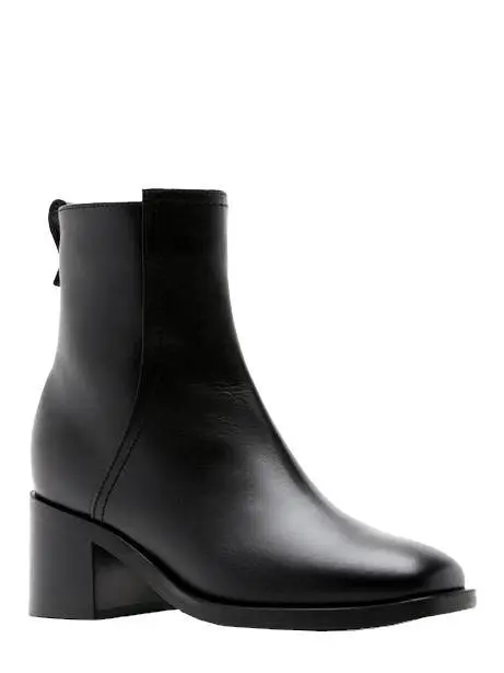La Canadienne Jordan City Dry Ankle Bootie - Black Leather