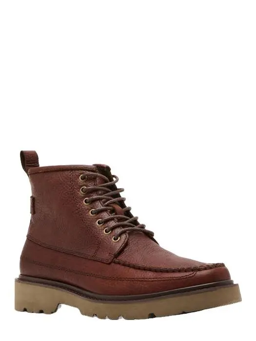 Steve Madden Daviston Moc Toe Boot - Tobacco