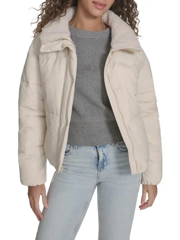 LEVI'S Western Puffer Jacket - Almond Milk
