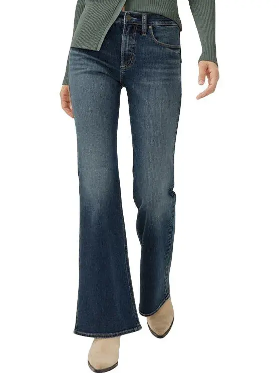 SILVER JEANS CO. Mid-rise Flare Jeans - Cheyenne