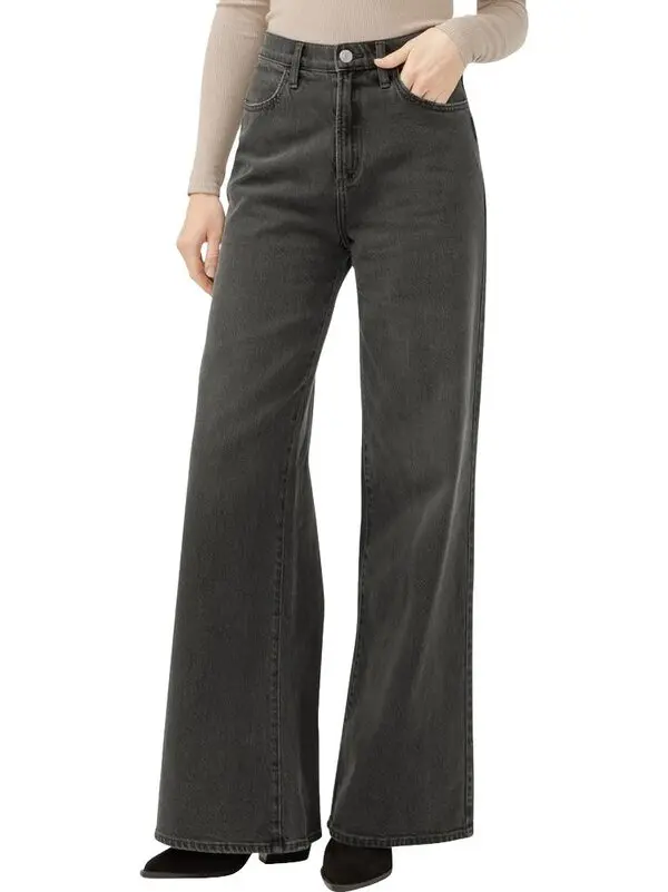 SILVER JEANS CO. High-rise Ultra Wide Leg Jeans - Ash