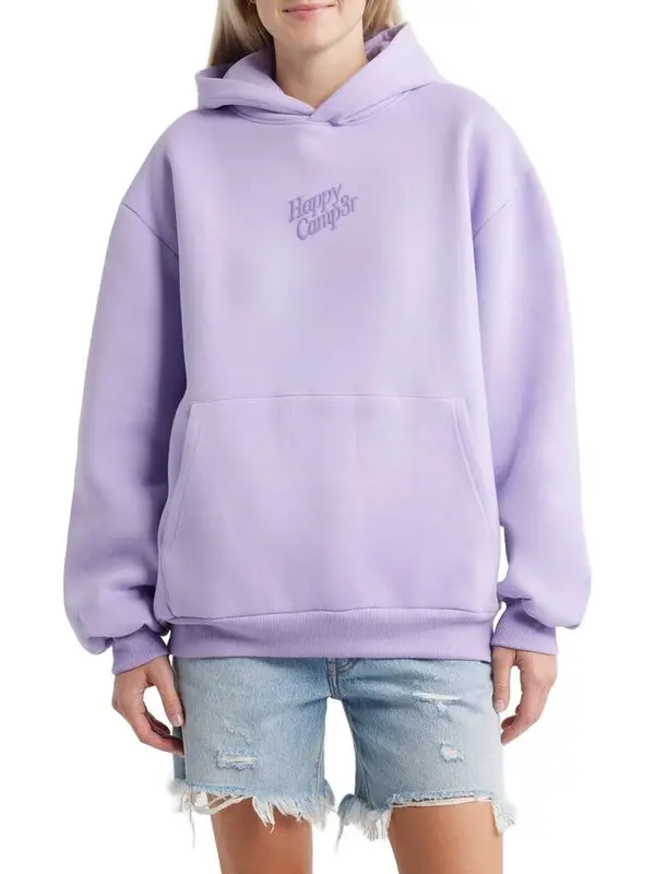 HAPPY CAMP3R Puff Series Hoodie - Grape
