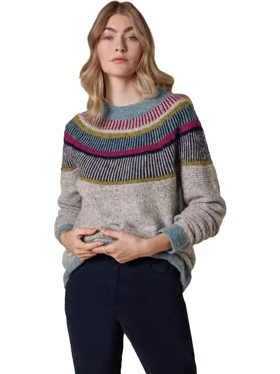 CELTIC & CO. Donegal Wool Sweater - Pebble