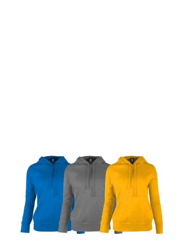 BENBEN 5-pack Slim Cut Pullover Hoodie - Royal/graphite/maize