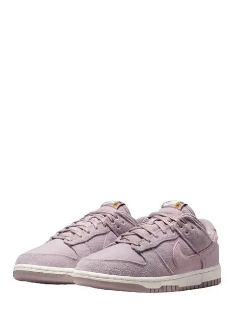 Nike Dunk Low Basketball Sneakers - Light Violet Ore/sail/gold