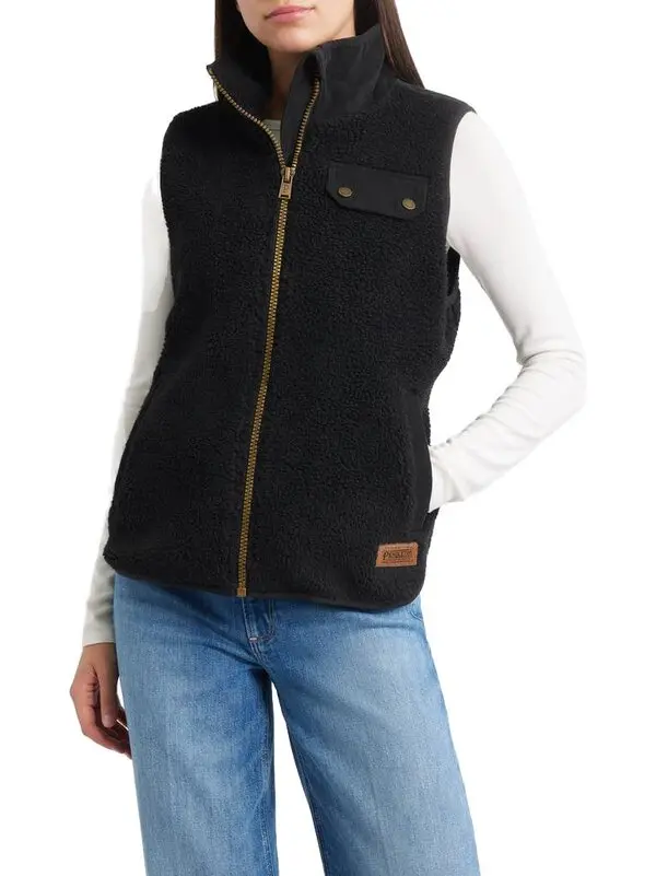 Pendleton Laurel Fleece Vest - Black