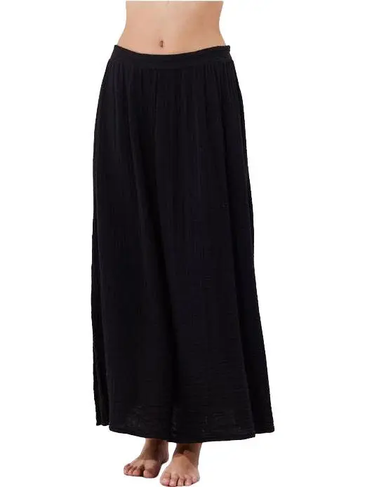 GOTTEX BEACH LIFE Cloudshore Midi Skirt Cover-up - Black