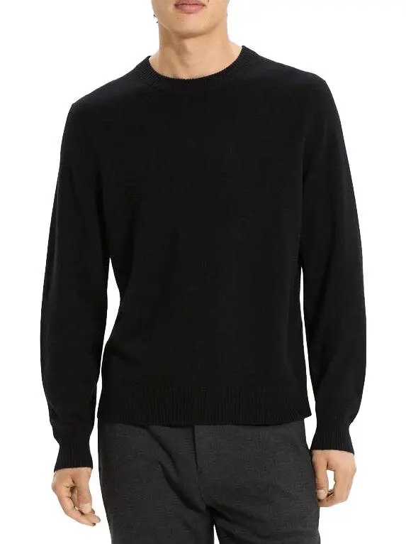 Theory Hilles Cashmere Sweater - Black