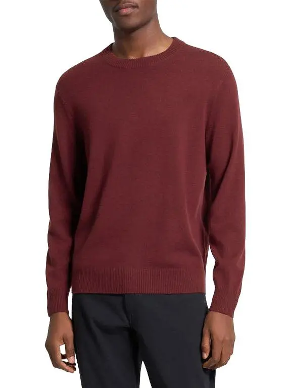 Theory Hilles Cashmere Sweater - Port