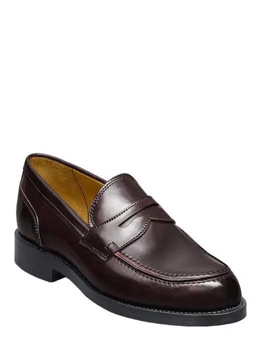 Allen Edmonds Leather Penny Loafer - Burgundy