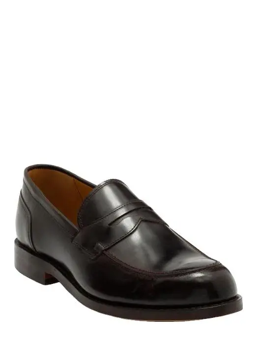 Allen Edmonds Leather Penny Loafer - Dark Brown