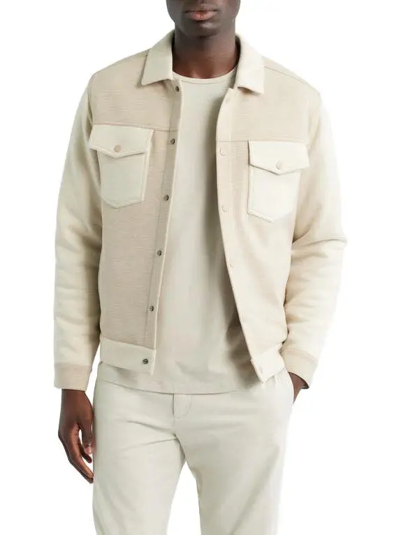 Robert Barakett Isaak Two-tone Jacket - Tan