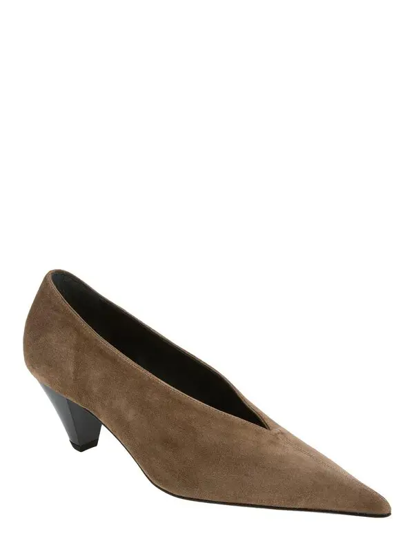 MANSUR GAVRIEL Kiki Pointed Toe Pump - Anise